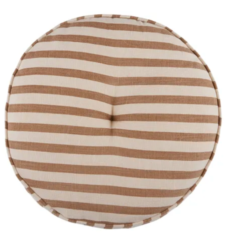 Cushion - Terracotta Round Stripe – Girl Meraki
